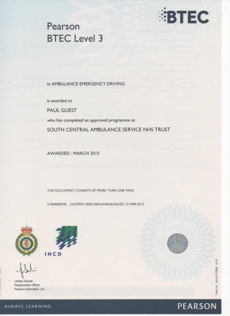 Emergency-driving | First Line Response